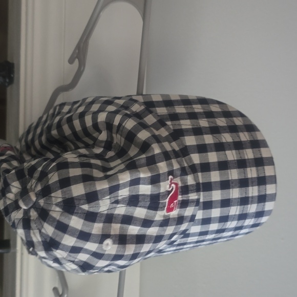 Vineyard Vines | Accessories | Navy And Pink Gingham Vineyard Vines Hat ...